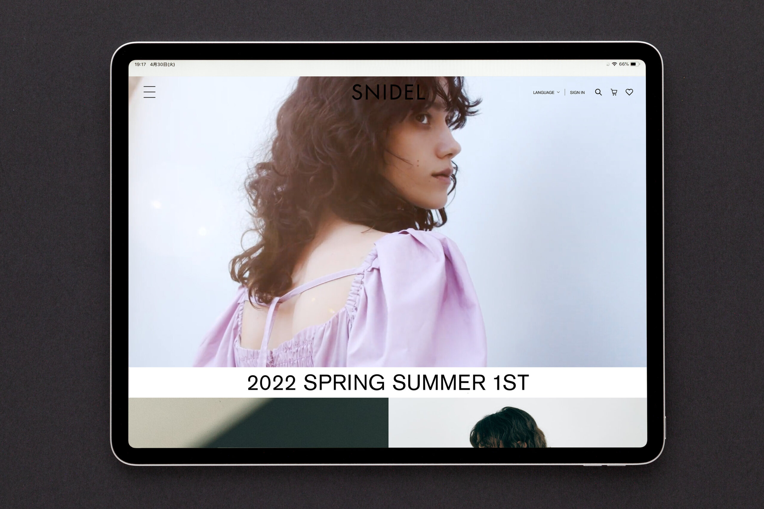 SNIDEL 22SS 1st | LABORATORIES / ラボラトリーズ